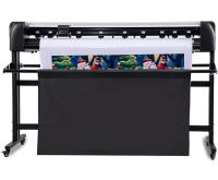 China Large Format Servo Motor Full Cut And Half Cut Cutting Machine With Camera Automatic Positioning for sale