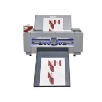 China STD350 Double-head Self-adhesive Stickers Indentation Die Cutting Machine With CCD Camera for sale