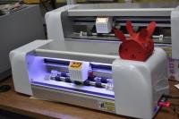 China ZK500mini 240mm Precision Cutter with Camera Positioning Designed for Cutting of Graphic Shops Irregular Tags and Stickers for sale