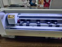 China ZK500 intelligent die cutting plotter manual feeding vinyl photo cutter economic solution for precise and cutting results for sale
