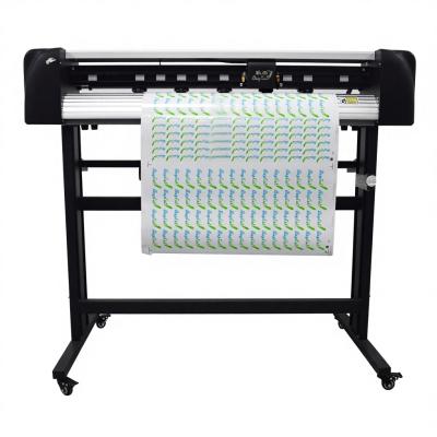 China ZKD1000-SF Dual Head Label Cutter 1200mm/s Servo Motor for Sticker and PVC Cutting for sale