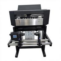 China All-in-One Roll Cutter | ZKJDJ370 with Auto Feeding Smart Contour Detection for sale