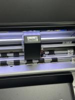 China ZKST350 A3/A4 Card Sticker Cutting Machine Economic Smart Die Cutting Plotter Stepper Motor +/-0.01mm for sale