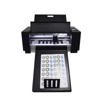 China ZKST350 A3/A4 Card Sticker Cutting Machine Economic Smart Die Cutting Plotter Stepper Motor +/-0.01mm for sale