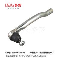 China Adjustable 1-2 Inches Neutral Carton Bolt on Tie Rod End with Grease Fitting 53560-S84-A01 for sale