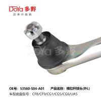 China Adjustable 1-2 Inches Neutral Carton Bolt on Tie Rod End with Grease Fitting 53560-S84-A01 for sale