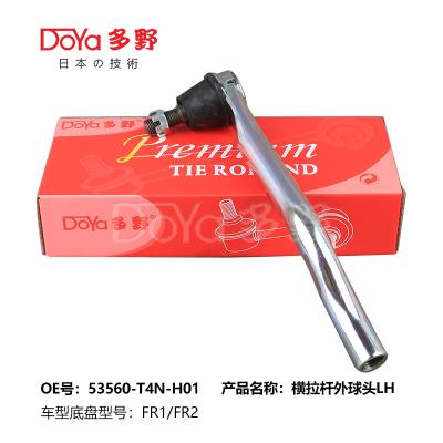 China Adjustable Tie Rod End 53560-T4N-H01 with Grease Fitting for FUSO FV413 Control for sale