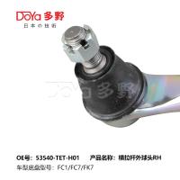 China OE Technology and Finishing TIE ROD END by DOYA for DOYA Automobile Chassis Parts for sale