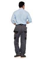China Safety Heavy Duty Work Pants 65% PL 35% C With Tuck Way Holster Pockets for sale