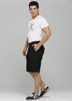 China 300g/M2 Cargo Work Shorts Multi Pocket Shorts Rub Resistance With Double Stitching for sale