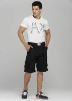 China 300g/M2 Cargo Work Shorts Multi Pocket Shorts Rub Resistance With Double Stitching for sale