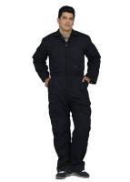 China Black / Navy Winter Work Coveralls Cold Resistance Durable For Industry for sale