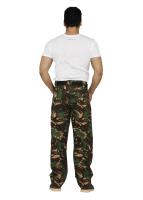 China Camouflage Printing Work Uniform Pants Anti Tear With Two Knee Pockets for sale