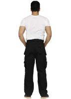 China Triple Stitching Soft Mens Work Pants With Anti Slipping Elastic Waist for sale
