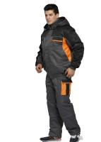 China Wind Proof Winter Workwear Clothing , Breathable Durable Winter Work Overalls  for sale