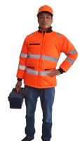 China 5 In 1 Hi Vis Winter Work Jackets for sale