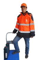 China 5 In 1 Hi Vis Winter Work Jackets for sale