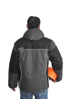 China Fashion 600D Industrial Work Jackets , Hard Wearing Mens Winter Safety Jackets  for sale