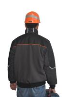 China Tough Heavy Duty Industrial Winter Jackets Two Bottom Pockets With Flaps for sale