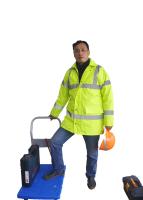 China High Visibility Winter Work Jackets , Heavy Duty 300D Oxford Reflective Winter Jackets  for sale