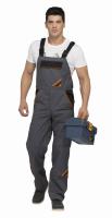 China Practical Industrial Work Uniforms PRO Jacket / Bibpants / Trousers With Fastened Flaps for sale