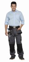 China Twill 300gsm Heavy Duty Work Clothes Oxford 600D With Tuck Way Holster Pockets for sale
