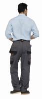 China Twill 300gsm Heavy Duty Work Clothes Oxford 600D With Tuck Way Holster Pockets for sale
