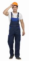 China Safety Industrial Work Uniforms Navy / Royal Blue Two Colors With Reflective Piping for sale