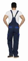 China Safety Industrial Work Uniforms Navy / Royal Blue Two Colors With Reflective Piping for sale