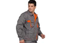 China Professional Industrial Work Jackets / Double Seams Multi Pocket Work Jacket for sale