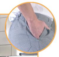 China Pilling Resistance Restaurant Work Wear Soft Striped Fabric Chefs Trousers for sale