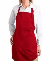 China Waterproof Custom Design Restaurant Work Wear Cooking Aprons With Pockets for sale