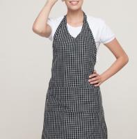 China Fashion Easy Care Custom Kitchen Aprons Eco Friendly With Adjustable Side Straps for sale
