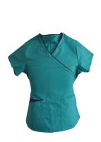 China Durable Restaurant Work Wear / Quick Dry Soft Short Sleeve Chef Jacket for sale
