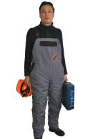 China Anti Tear Durable Winter Work Coveralls Warmth Workwear Jacket And Bib Pants for sale