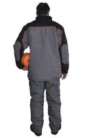 China Anti Tear Durable Winter Work Coveralls Warmth Workwear Jacket And Bib Pants for sale
