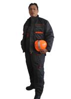 China Classic Short Warm Winter Work Wear , Windproof Heavy Duty Winter Work Coats  for sale