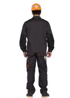 China Hardwearing Classic Industrial Worker Uniform With 65% Polyester 35% Cotton Canvas for sale