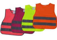 China Warning Safety Orange Hi Vis Reflective Vest For School Trip / Social Clubs for sale