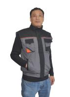 China PRO Safety Body Warmer Vest , Wind Resistant Mens Work Vest With Pockets  for sale