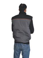 China PRO Safety Body Warmer Vest , Wind Resistant Mens Work Vest With Pockets  for sale