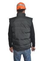 China Practical Body Warmer Mens Outerwear Vest Tear Resistance With PU Coated for sale