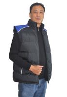 China Winter Two Tone Body Warmer Vest 100% Polyester Material With Snug Fleece Lining for sale