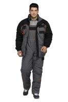 China Heavy Duty Padding Winter Working Bib Pants Warmth With Multi Pockets for sale