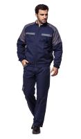 China Anti Pill Mens Work Uniforms , Soft Industrial Fashionable Work Clothes for sale
