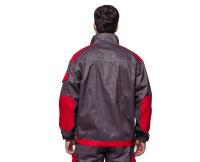 China 100% Cotton Industrial Work Jackets Color Match Tear Resistant With Multi Pockets for sale
