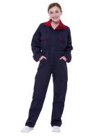 China Unisex Heavy Duty Overalls / Work Clothes Coveralls With Brass YKK Zipper for sale