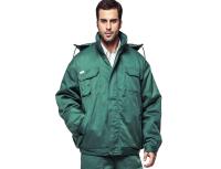 China Tear Resistance Winter Workwear Jacket Waterproof Winter Work Jacket With Storm Pocket for sale
