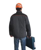 China Classic Waterproof Winter Work Jacket , Construction Winter Jacket With Multi Pockets for sale