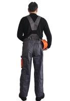 China Multi Functional Pockets Bib Work Pants And Brace Workwear Garment With Strong Stitching for sale